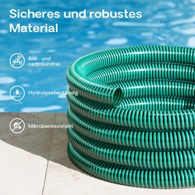 Hadice teichtip – 5 m, 25 mm, zelená (92890)