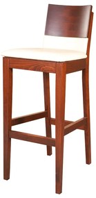 Drewmax KT392 dřevěná barová židle masiv dub