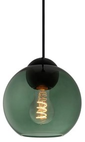 Závěsné svítidlo Bubbles ze skla - zelená Velikost stínidla: průměr 18cm