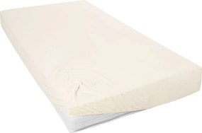 Primera napínací prostěradlo s gumou po obvodu, výška rohu do 22 cm. (přírodní, 140-160 x 200 cm)