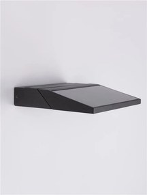NV 9492510 AKCE - Venkovní nástěnné svítidlo JIGRA antracitový hliník a čiré sklo LED 2W 3000K 3.7V 100st. IP65 solární s pohybovým čidlem - NOVA LUCE