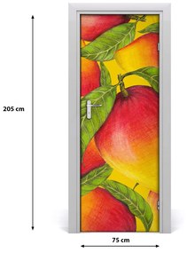 Fototapeta na dveře do domu samolepící mango 75x205 cm