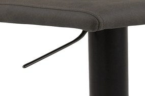 Designová barová židle Alasdair antracitová