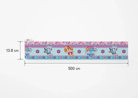 Dětská samolepící bordura na zeď Tlapková Patrola | 5 m x 13.8 cm | DWBD8001