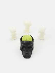 Sinsay - Sada 3 svíček Halloween - bílá