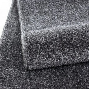 Ayyildiz, Kusový koberec Ata 7000 grey kruh, 120x120 (průměr) kruh, šedá, obývací pokoj