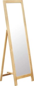vidaXL Stojací zrcadlo 48 x 46,5 x 150 cm masivní dubové dřevo [247454]