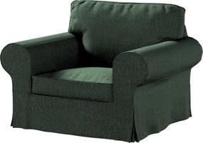 Potah na křeslo IKEA Ektorp barva zelená látka pletený vzor