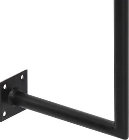 Nástěnný psací stůl 90 x 40 x 170 cm masivní akáciové dřevo 247694