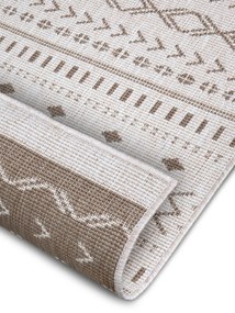 NORTHRUGS - Hanse Home koberce Kusový koberec Twin Supreme 105449 Kuba Linen – na ven i na doma - 80x350 cm