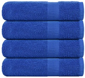 Ručníky do sprchy FROGN 4 ks modré 70 x 140 cm 360 g/m² 136714