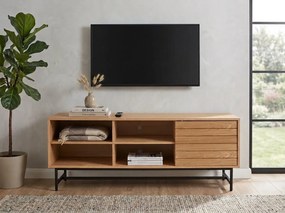 TV stolek VALMOR 140x40 cm, dekor dub