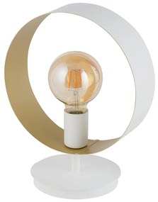 Sigma | Stolní lampa HAPPY 1xE27/60W/230V bílá/zlatá | SI0063