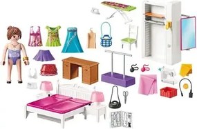 Playmobil® Dollhouse 70208 Ložnice s šicím strojem /od 4 let
