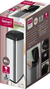 Lamart sensor 45 L - LT8049 - Bezdotykový koš