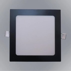 LED podhledové svítidlo SQUARE 9W 4200K ČTVEREC ČERNÝ