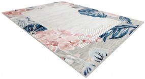 Dywany Łuszczów Kusový koberec Botanic 65240 Flamingo grey – na ven i na doma Rozměry koberců: 157x220