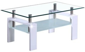 Konferenční stolek Latasha NEW (extra vysoký lesk bílý). 751007