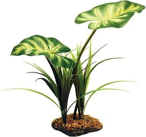 Dekorace umělá rostlina - list Broadleaf Canopy Komodo 26cm
