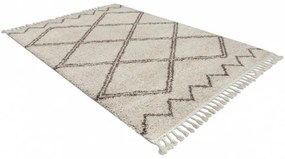 Kusový koberec Shaggy Asil krémový 140x190cm