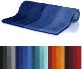 Spirella FOUR koupelnová předložka 55 x 65 cm modrá / polyester / prot