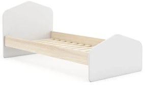 Dětská postel niafana 90 x 190 cm bílá MUZZA