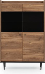 GAB Vitrínová skříň NEFERTUM WIT90, 90 cm