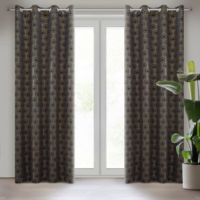 ZÁVĚS NA KROUŽCÍCH KAJE 135X250 CMVZOROVANÁ