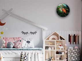 Dětské nástěnné hodiny Ami Dragon 30 cm vícebarevné