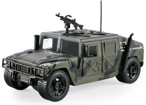 CITY SERVICE CAR - 1:16 Vojenské obrněné vozidlo tmavé maskování
