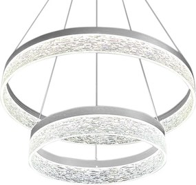 Závěsné LED svítidlo Gala, 2x LED 54w, 4000k, s