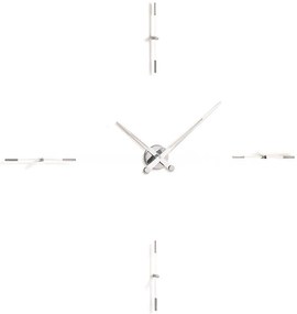 Designové nástěnné hodiny Nomon Merlin 4i white 110cm