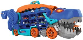 Auto hot wheels city t-rex tahač se světly a zvuky