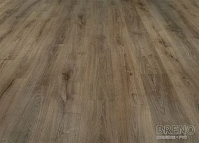 Breno PVC GREENLINE Legend Oak 0401 – tmavě hnědé dřevo, šíře 400 cm