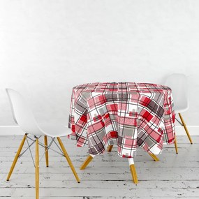 Ubrus PVC kulatý FL-1761-05 - Modern (různé velikosti)