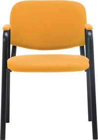 Konferenční židle Ken PRO látka – oranžová