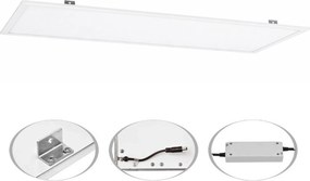 Ecolite Bílý podhledový LED panel 300 x 1200mm 40W CCT s DO LED-GPL44/B-40/BI/CCT