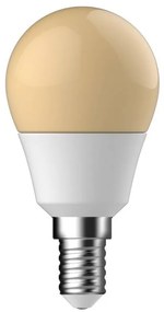 Zlatá LED žárovka NORDLUX G45 E14 2,9 W 2400 K