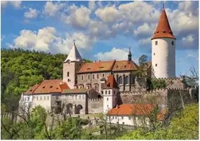 DINO Puzzle Hrad Křivoklát XL / 100 dílků / od 5 let
