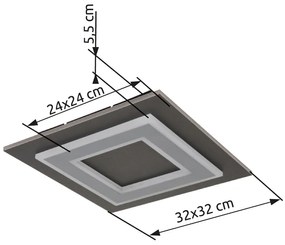 GLOBO JAYDEN 48033-24 Stropní svítidlo