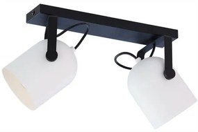 TK LIGHTING Bodový lustr - SPECTRA 3489, 230V/15W/2xE27, bílá/černá