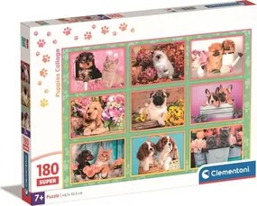 Clementoni PUZZLE Štěňátka / 180 dílků / od 7 let