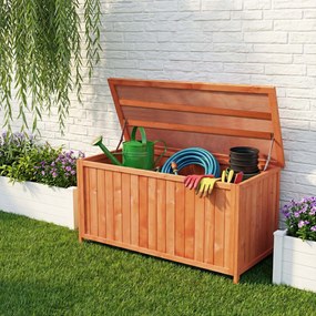Zahradní skříně a úložné boxy Wiltec – 127 × 55 × 60 cm (51870)