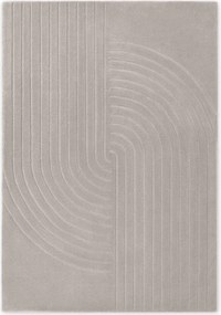 Vikosa, Kusový koberec Vikosa Arcura 106270 Light Grey, 160x230, šedá, ložnice
