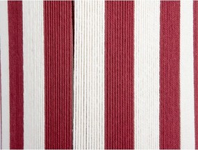 Červená/bílá provazová stolní lampa (výška 35 cm) Vienna Stripes – Leitmotiv