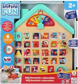 INFINI FUN Mluvící domeček Abeceda / CZ/SK namluvení / 6 herních režim