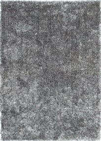 Koberce Breno Kusový koberec TWIST 600/silver, Stříbrná, 80 x 150 cm