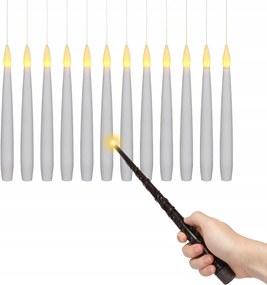 Lampička S Plovoucí Led Svíčkou Dekorace Harry Potter Magic Wand 12X