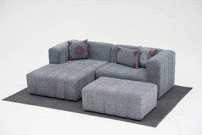 Hanah Home Rohová pohovka BEYZA MINI levá šedá