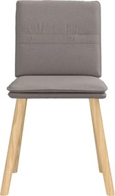 Jídelní židle 6 ks taupe textil 3315631
